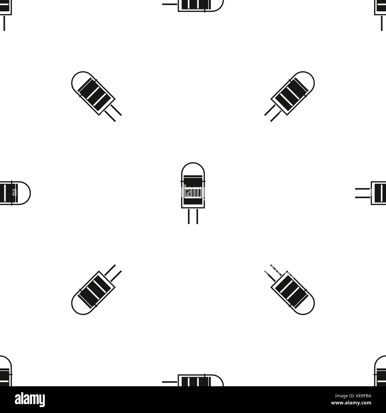 Rubbish seamless pattern garbage texture Black and White Stock Photos ...