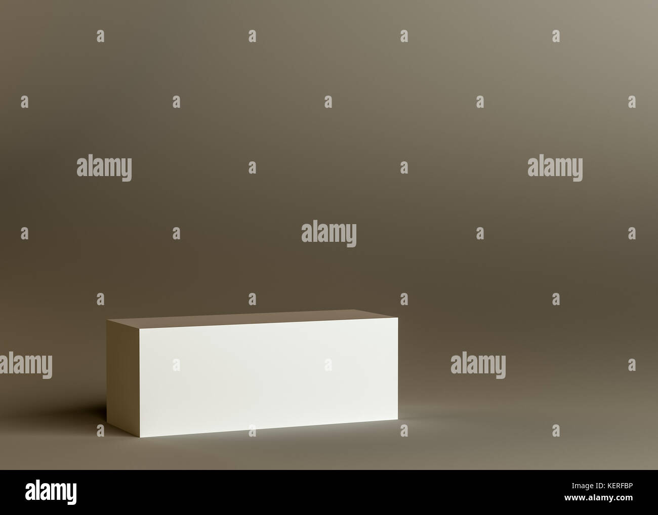 White cube in the studio Stock Photo - Alamy