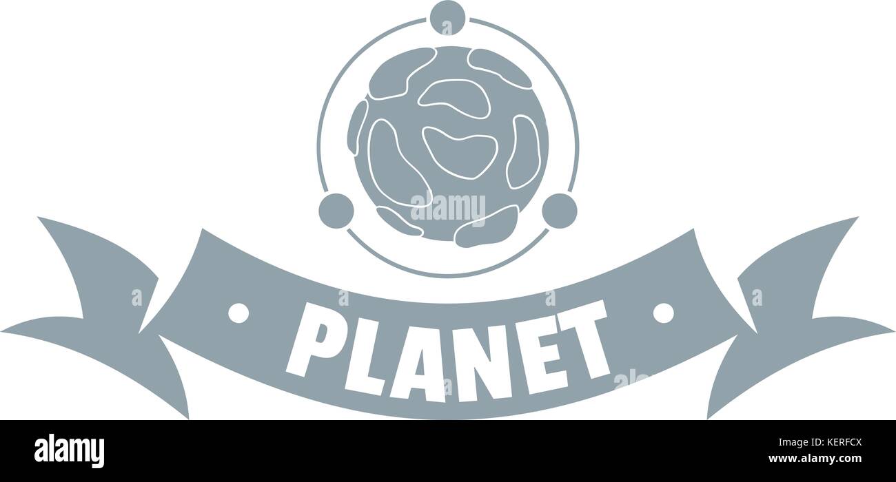 Asteroid logo, simple gray style Stock Vector Image & Art - Alamy