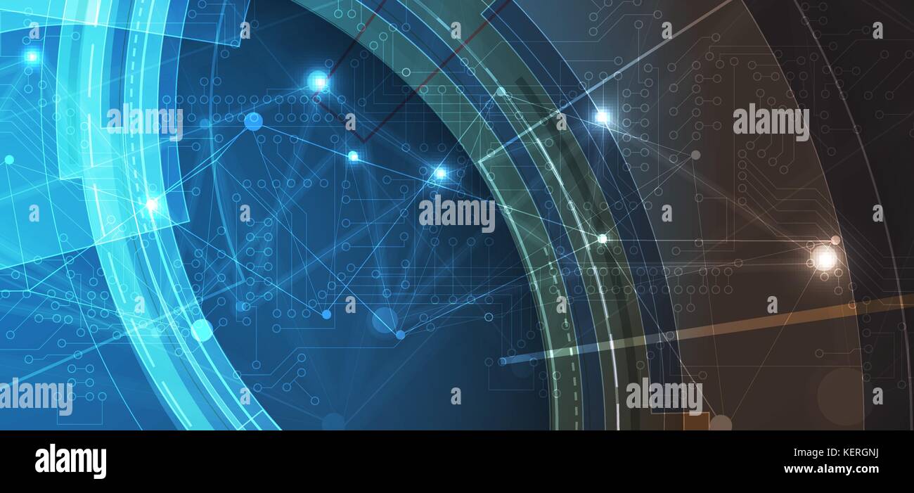 abstract futuristic fade computer technology business background Stock ...