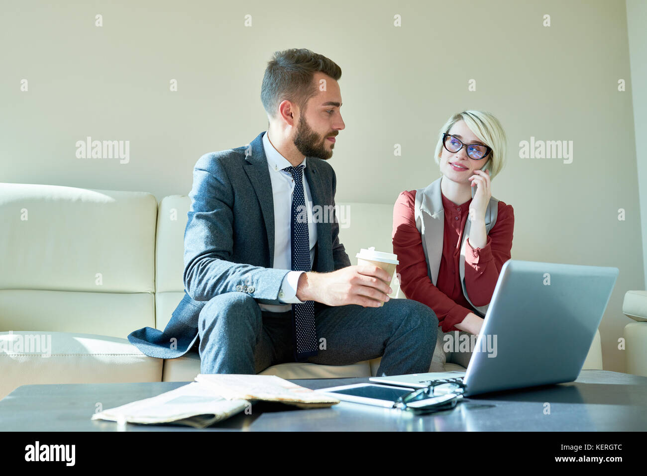 Employee lounge hi-res stock photography and images - Alamy
