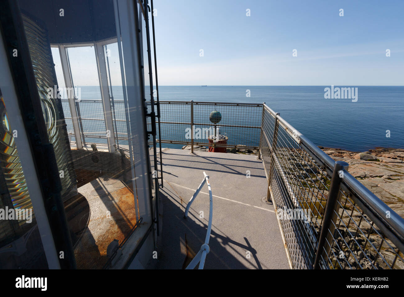 Vinga island with Vinga lighthouse and beacon, a very nice and ...