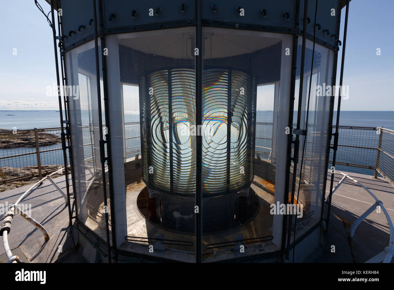 Vinga island with Vinga lighthouse and beacon, a very nice and ...