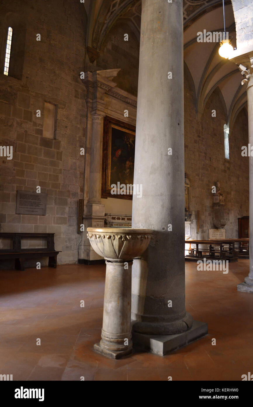 Holy water basin in church hi-res stock photography and images - Alamy