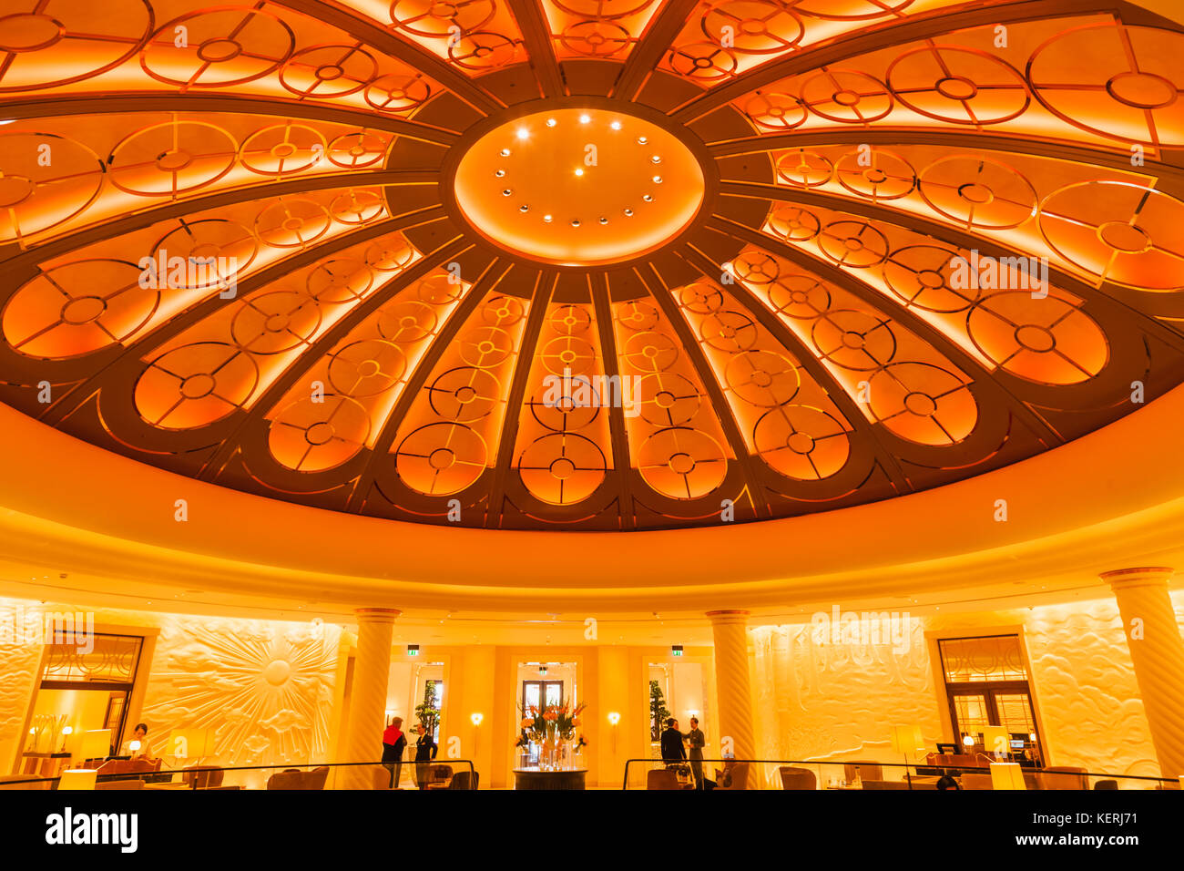England, London, City of London, The Four Seasons Hotel, Hotel Lobby ...