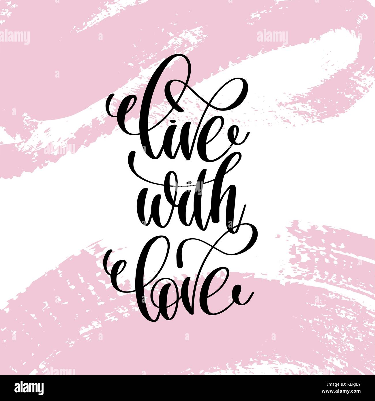 Live laugh love Stock Vector Images - Alamy