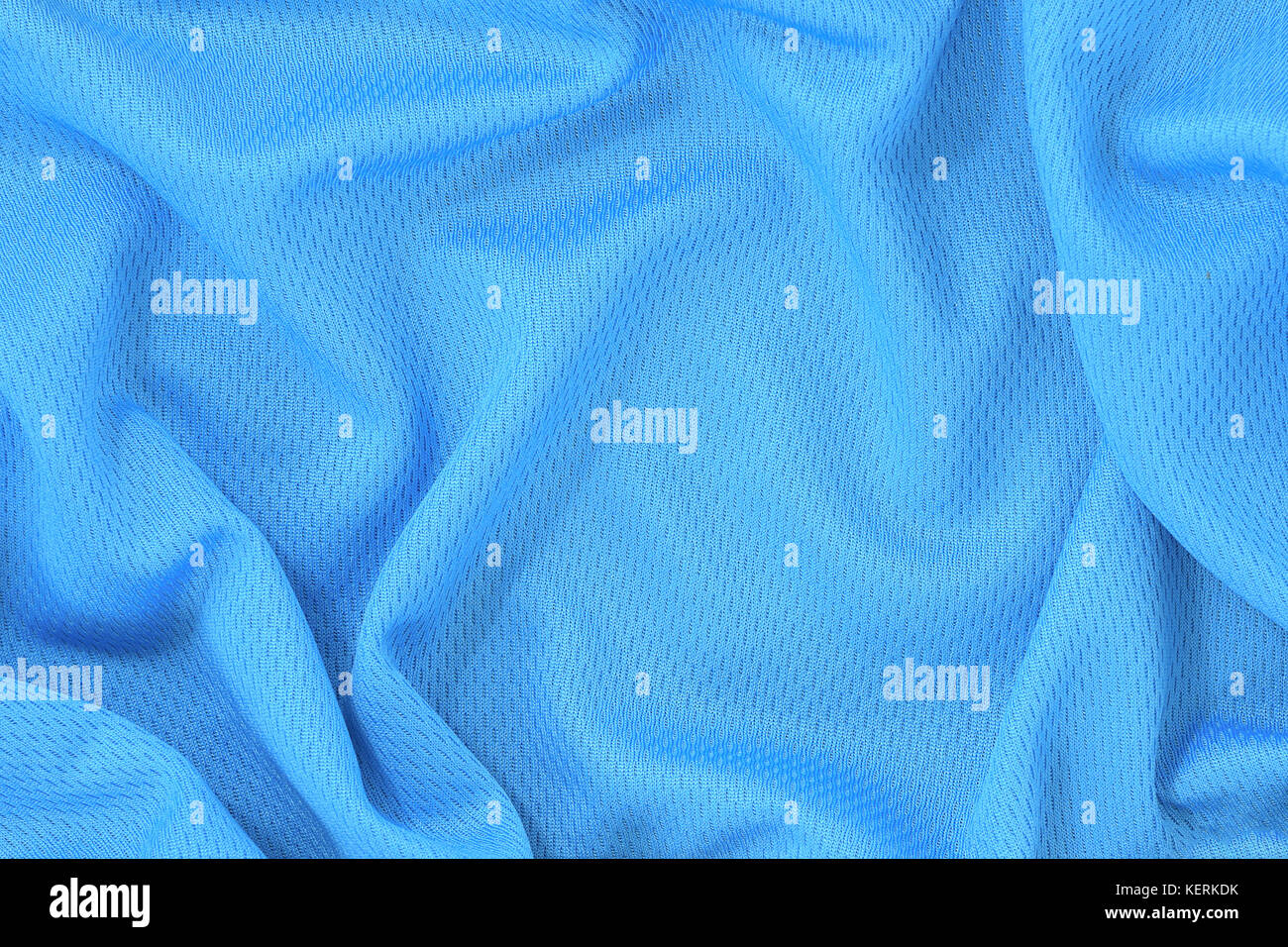 Blue polyester fabric texture background, sports wear background Stock ...