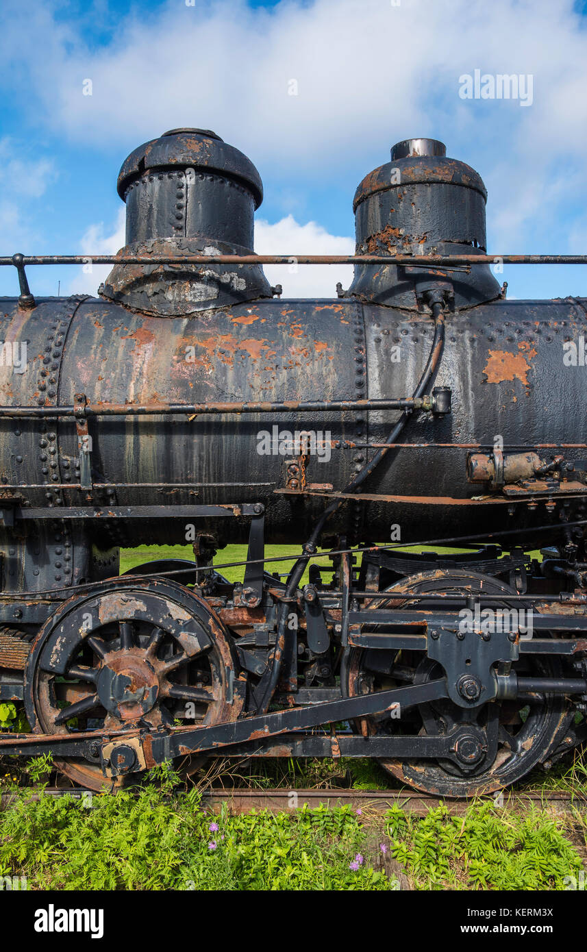 Old Steam Engine, site of Quincy Copper Mine, Keweenaw Peninsula ...