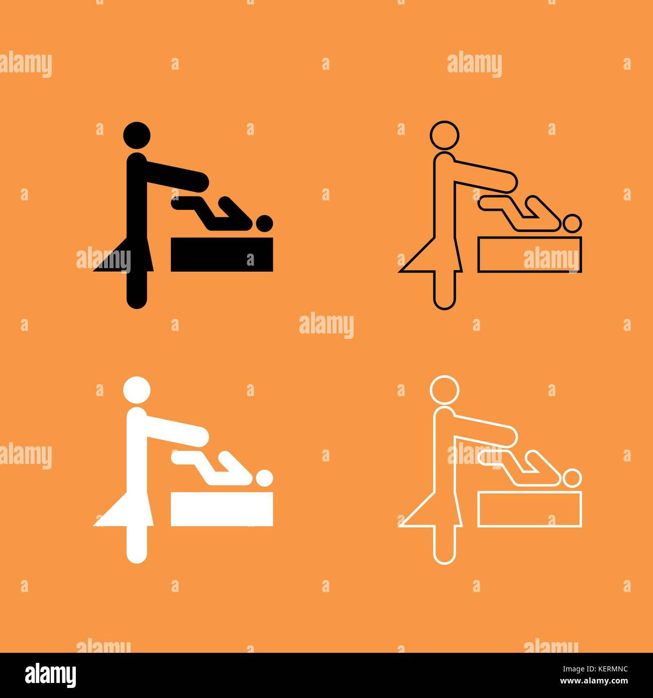 Change diaper sign hi-res stock photography and images - Alamy