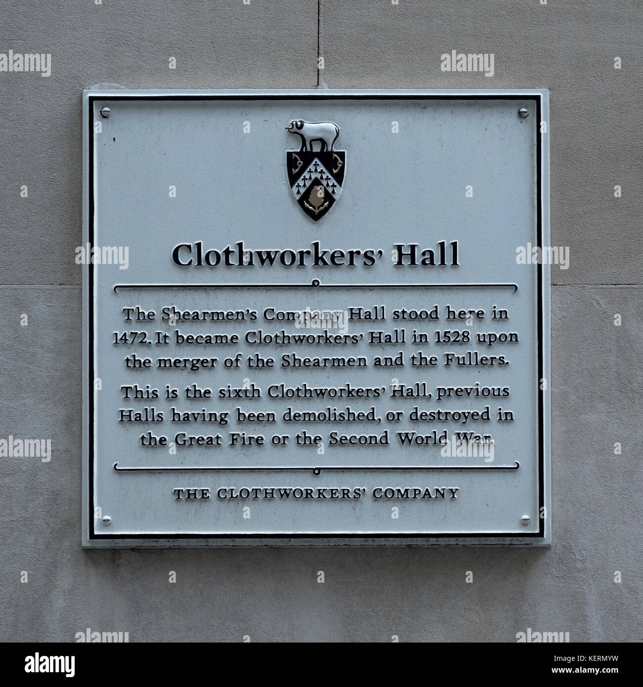 Clothworkers High Resolution Stock Photography and Images - Alamy
