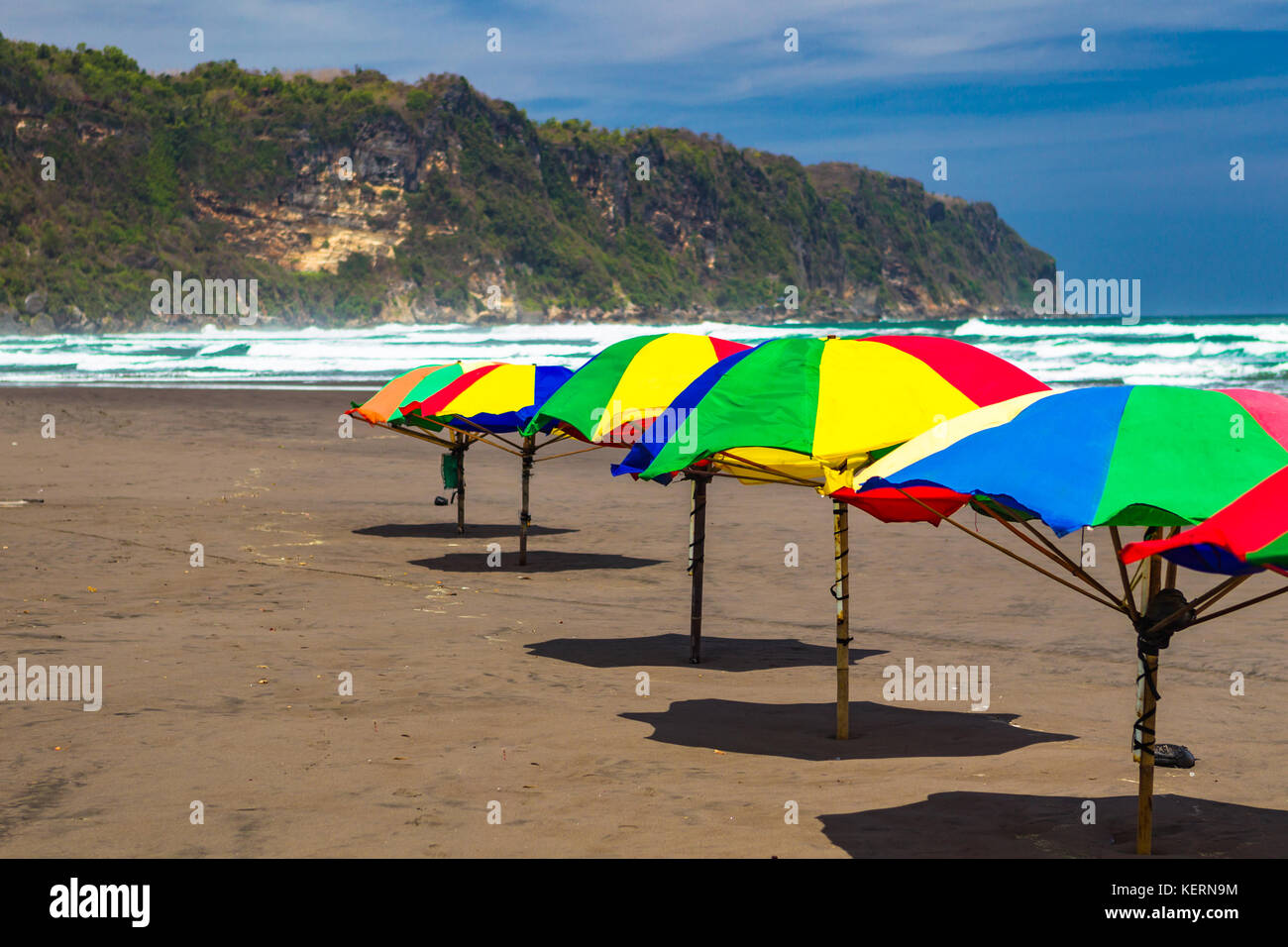 Parangtritis beach. Jogjakarta, Indonesia Stock Photo - Alamy