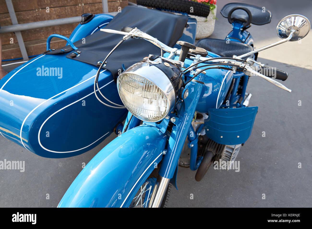 Soviet motorcycle hi-res stock photography and images - Alamy