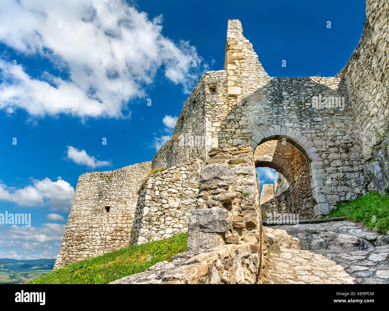Spis Castle, a UNESCO world heritage site in Slovakia Stock Photo - Alamy