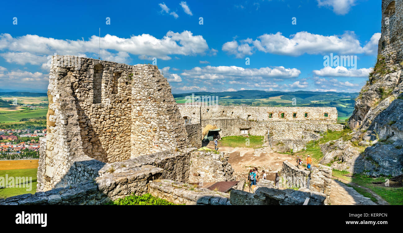 Spis Castle, a UNESCO world heritage site in Slovakia Stock Photo - Alamy