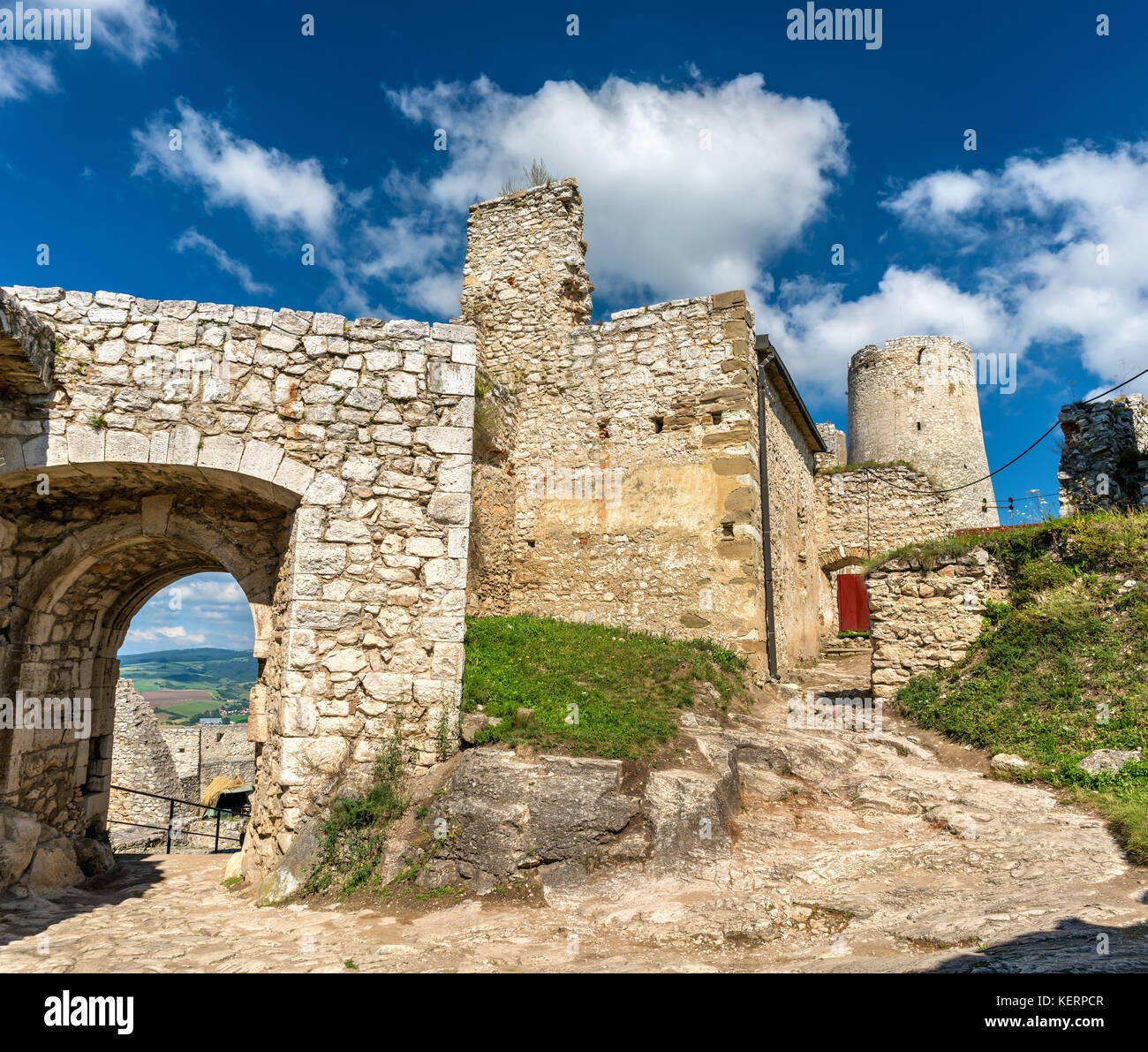 Spis Castle, a UNESCO world heritage site in Slovakia Stock Photo - Alamy
