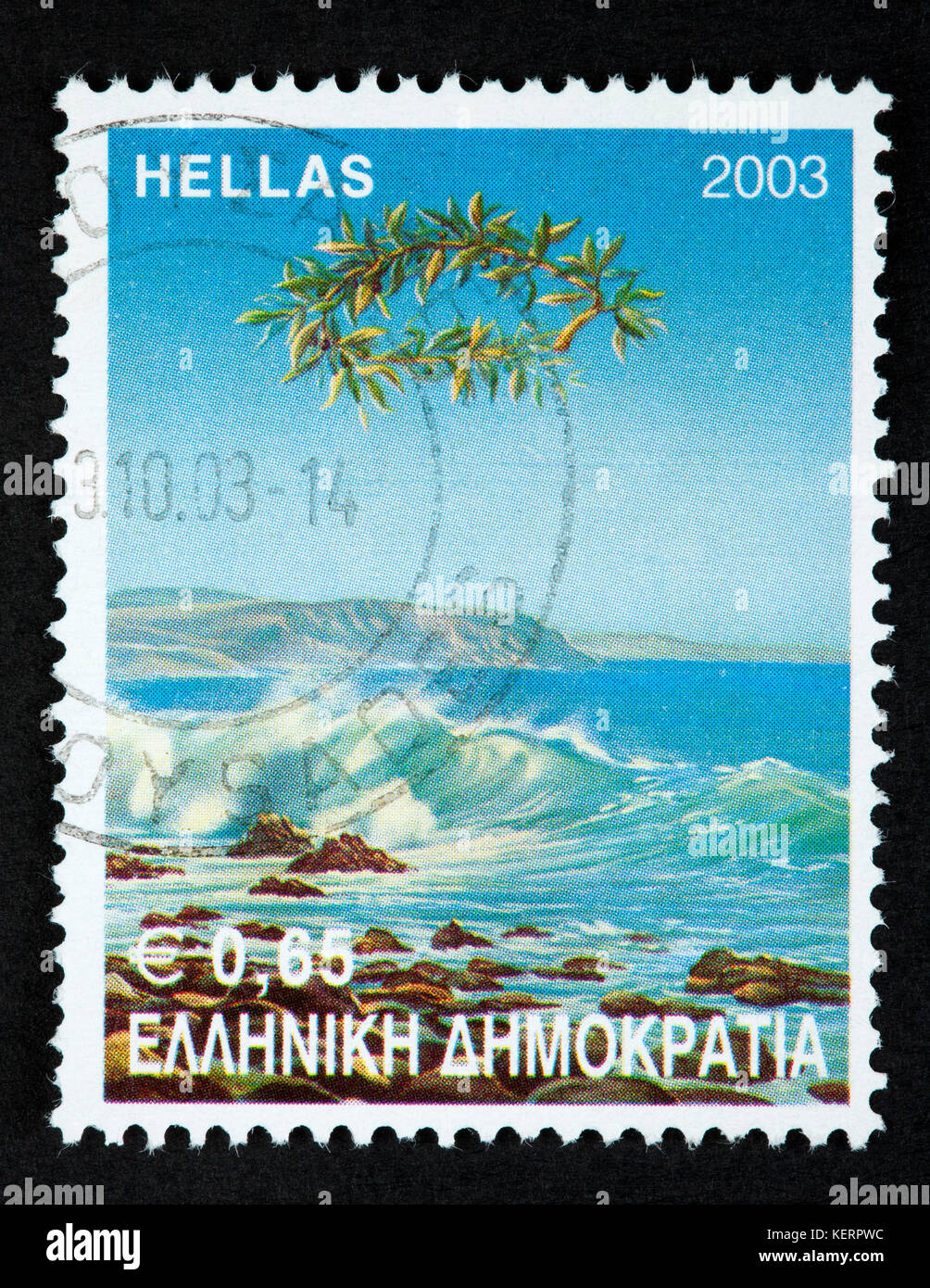 Greek postage stamps hi-res stock photography and images - Alamy