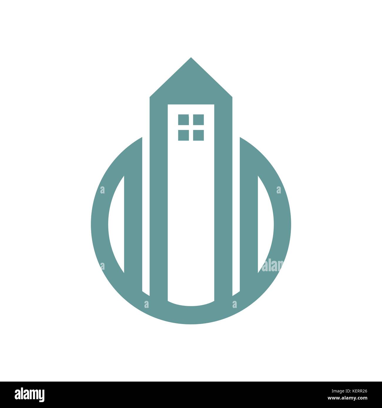 Tower housing Cut Out Stock Images & Pictures - Alamy