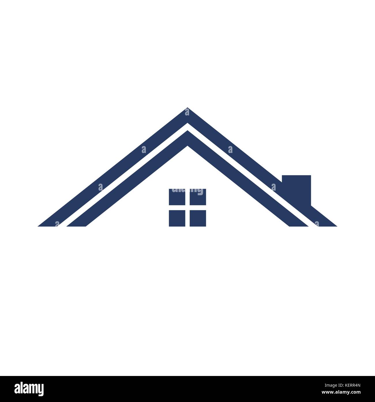 Minimalist roof Stock Vector Images - Alamy