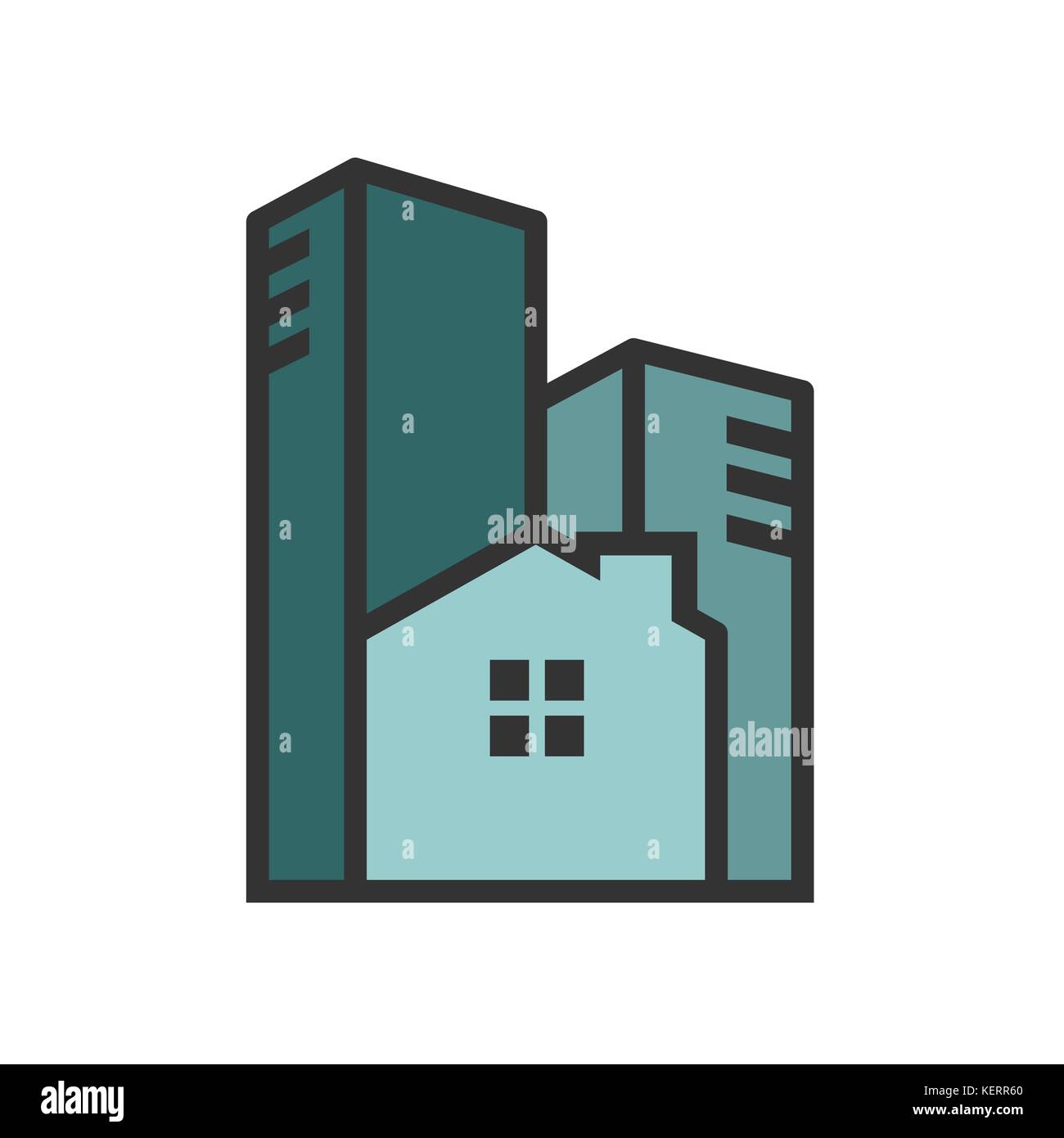 Monotone architecture Stock Vector Images - Alamy