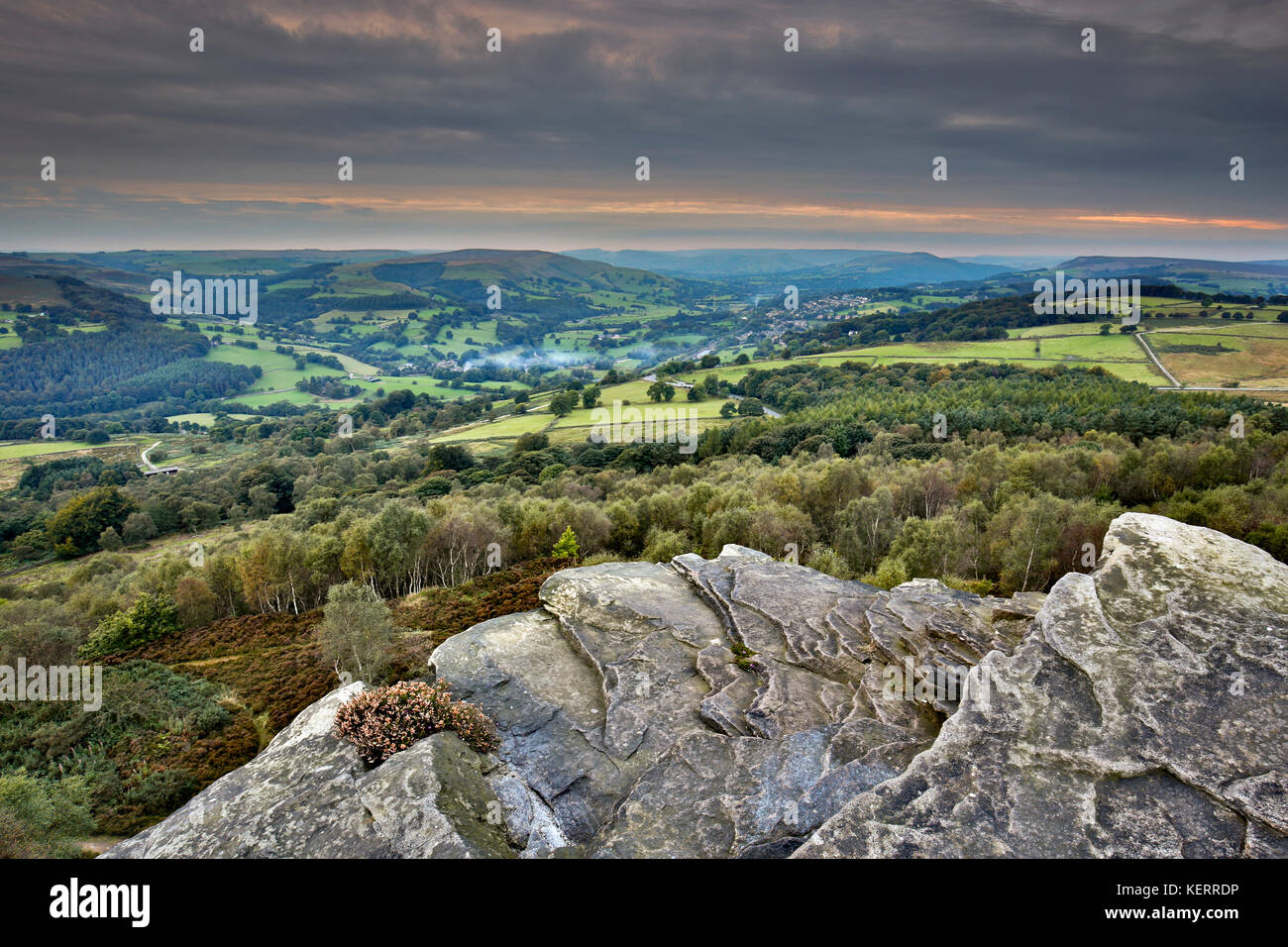 Millstone Edge; Hathersage; Peak District; UK Stock Photo - Alamy