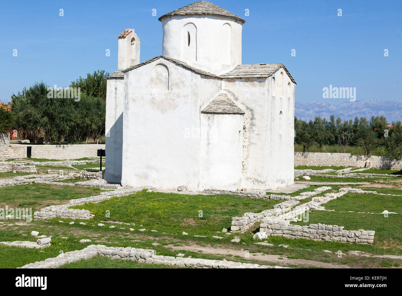 Church of the Holy Cross, Nin, Croatia Stock Photo - Alamy