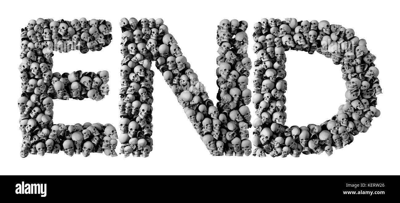 End made Cut Out Stock Images & Pictures - Alamy