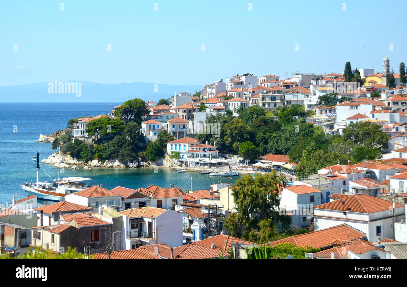 Skiathos town old on greek hi-res stock photography and images - Alamy
