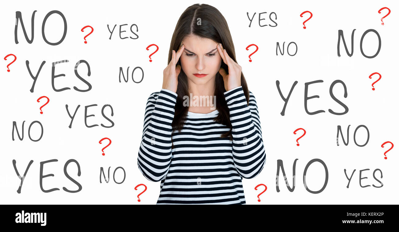 Deep thinking student hi-res stock photography and images - Alamy