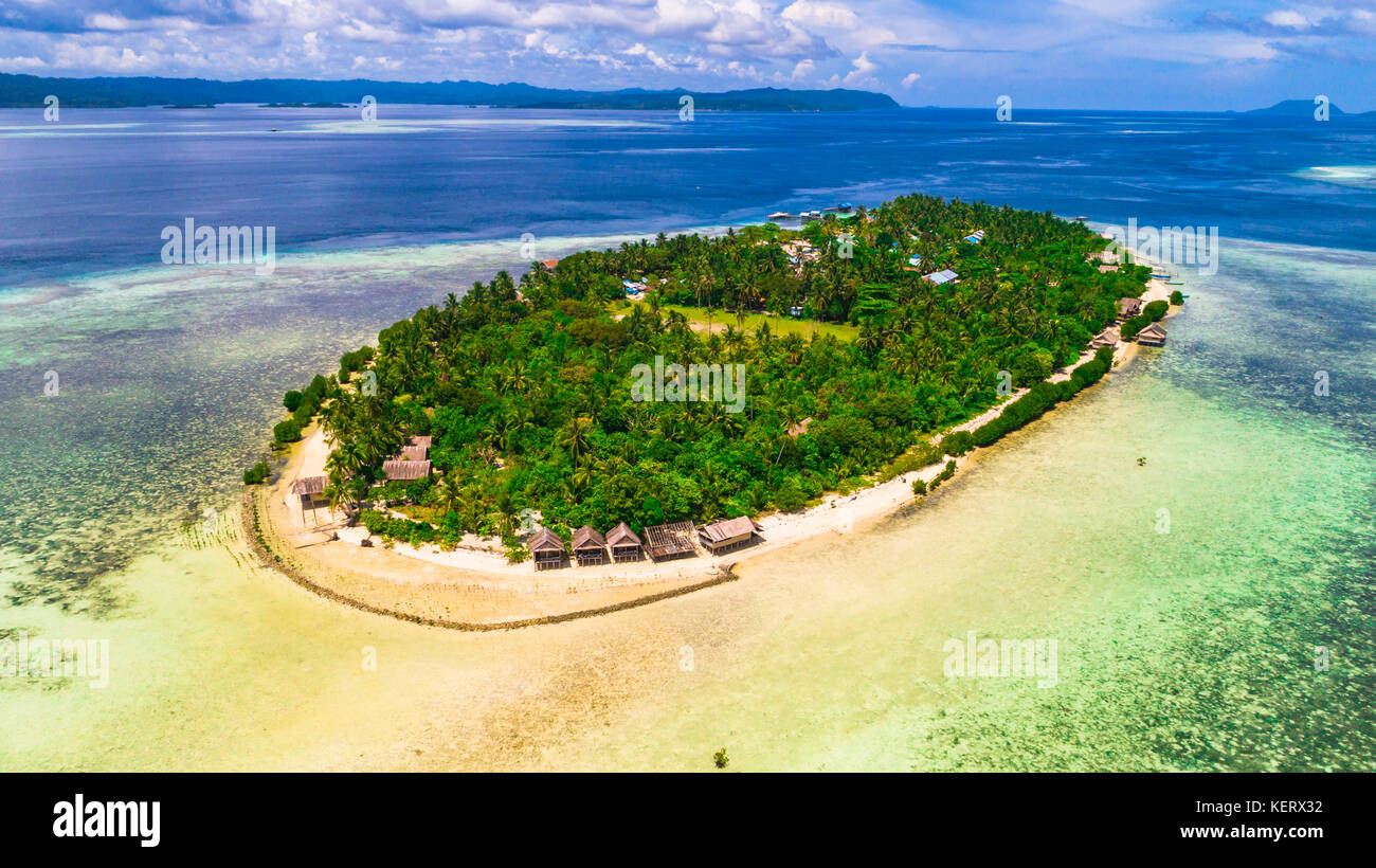 Arborek island. Raja Ampat, West Papua, Indonesia Stock Photo - Alamy