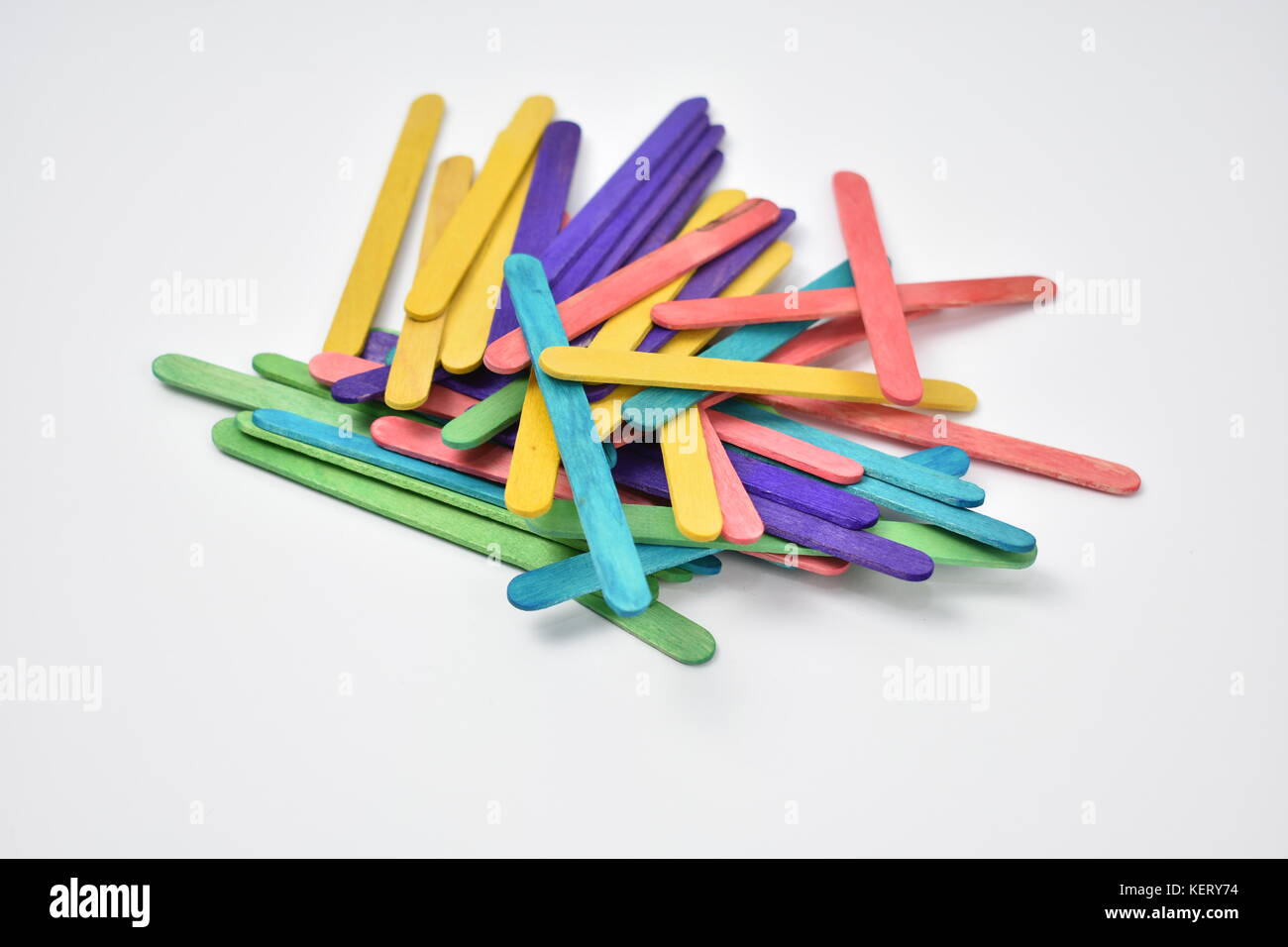 lolly, Popsicle sticks Stock Photo - Alamy
