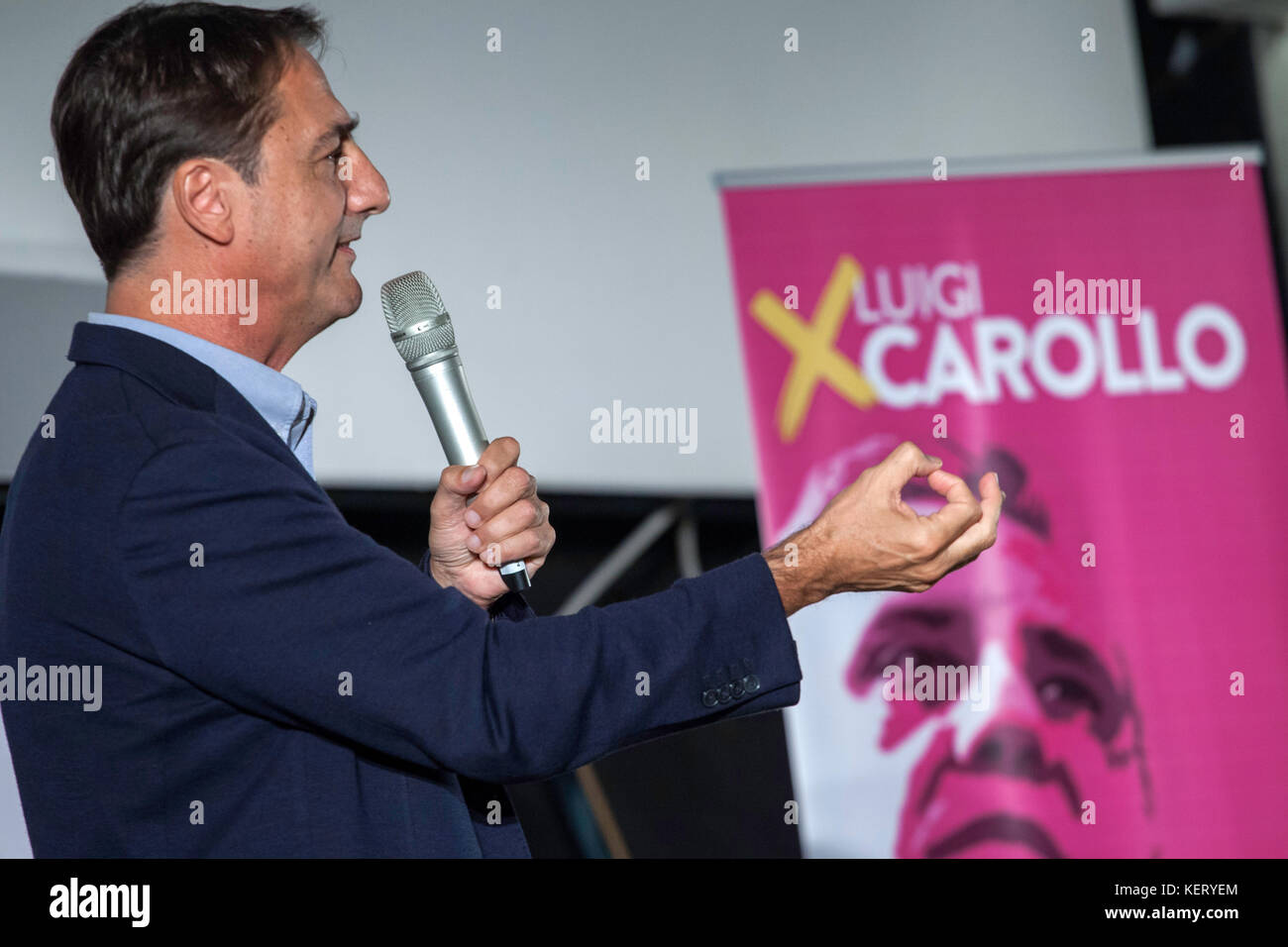 Claudio Fava, candidate for the Presidency of the Sicilian Region ...