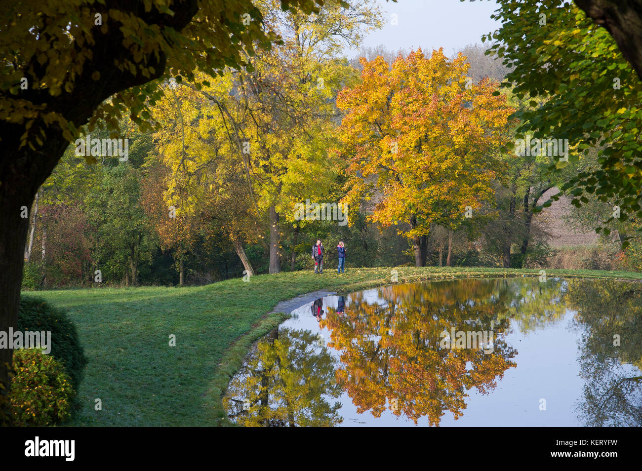 English landscape palace park design by Peter Joseph Lenne in ...