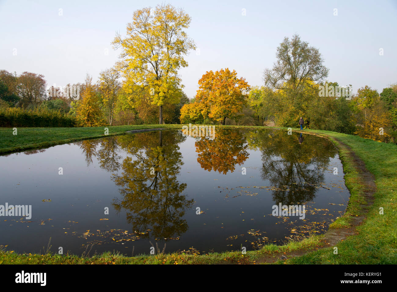English landscape palace park design by Peter Joseph Lenne in ...
