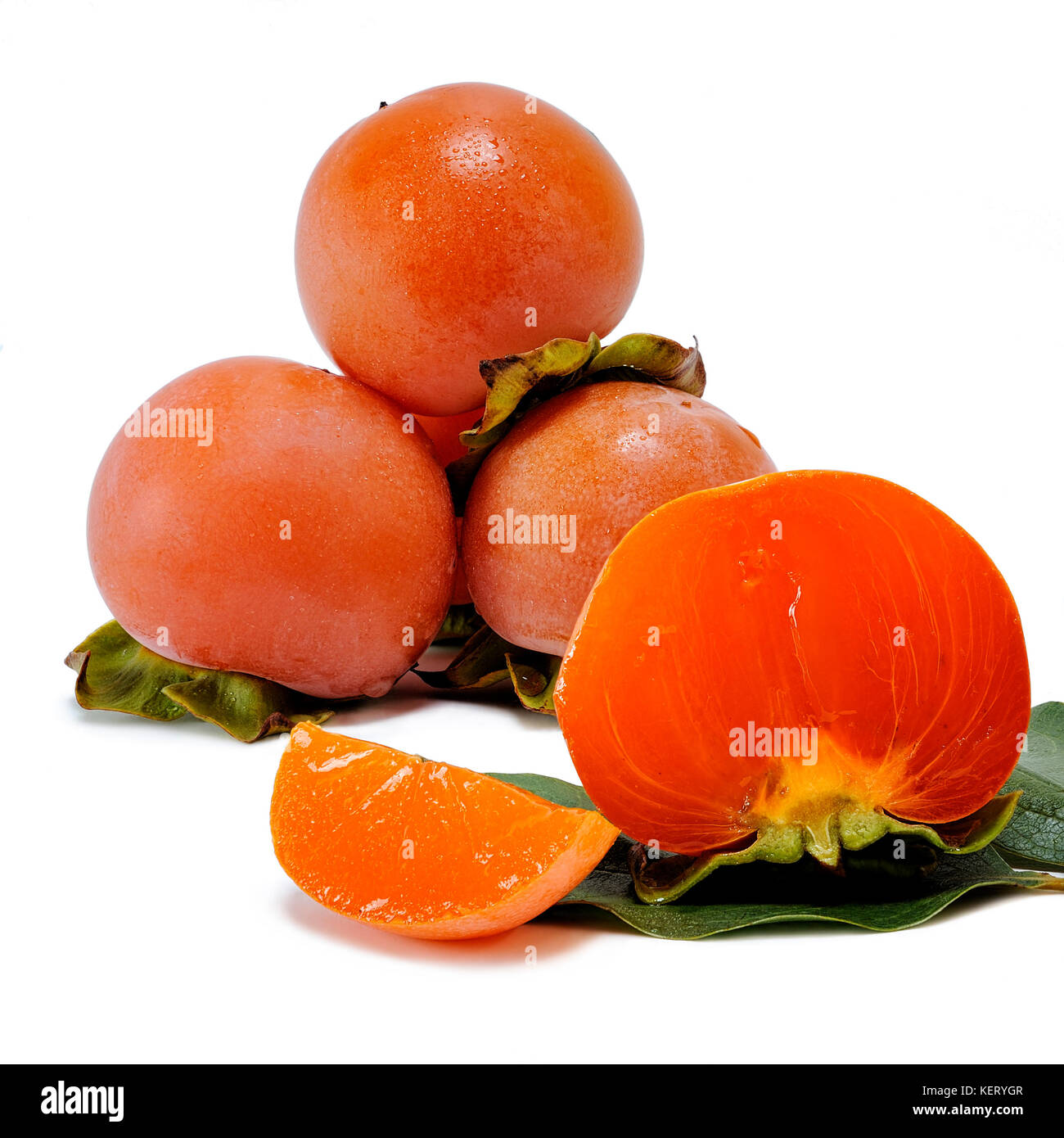 Persimmon cultivation Cut Out Stock Images & Pictures - Alamy