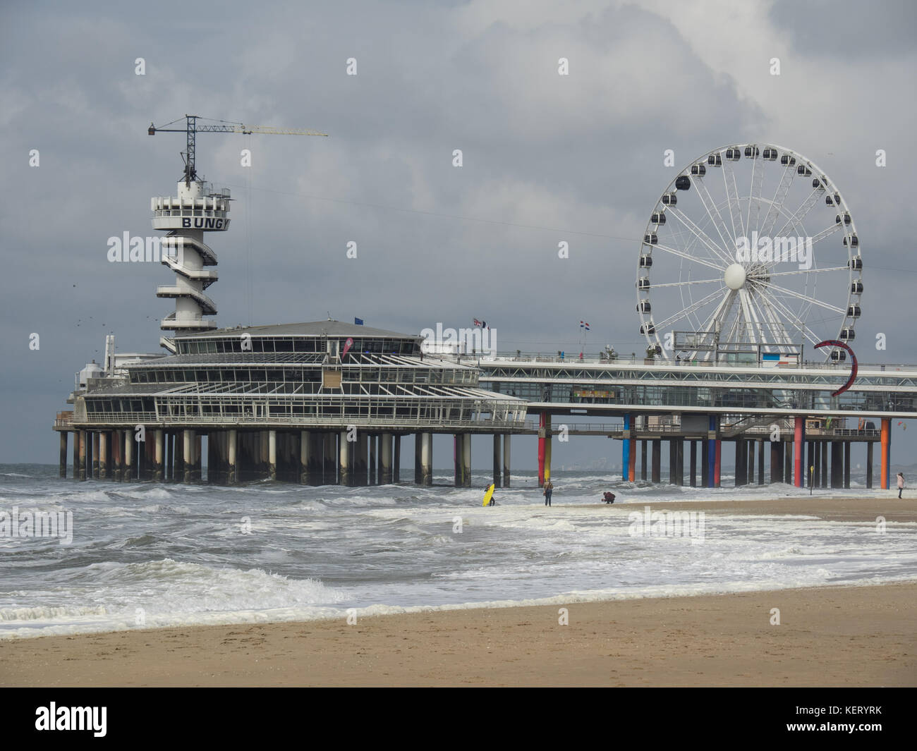 SCheveningen in the netherlands Stock Photo - Alamy