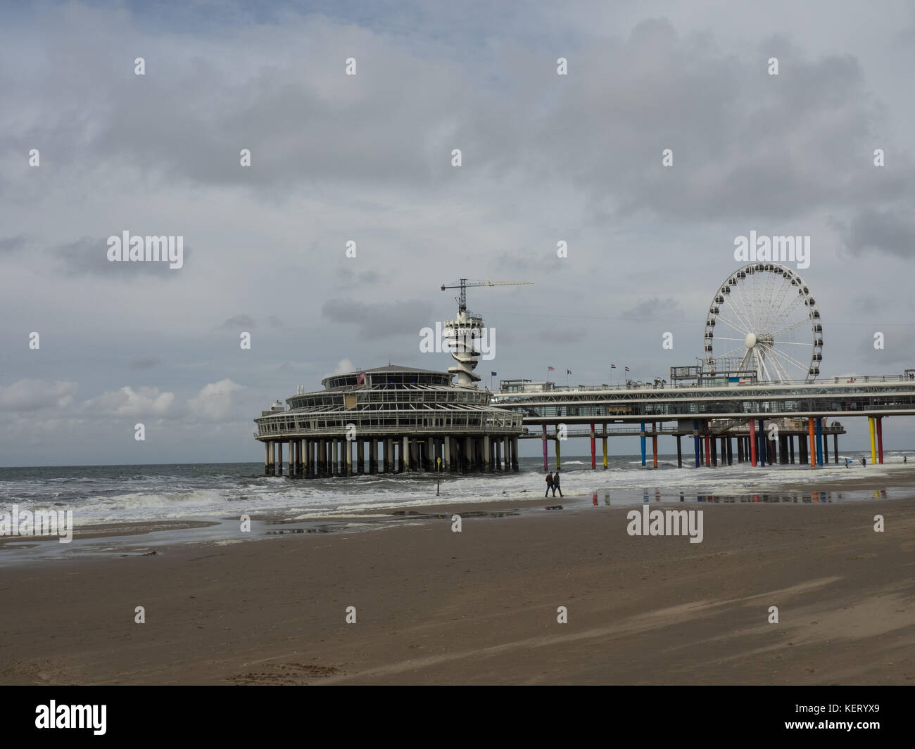 SCheveningen in the netherlands Stock Photo - Alamy