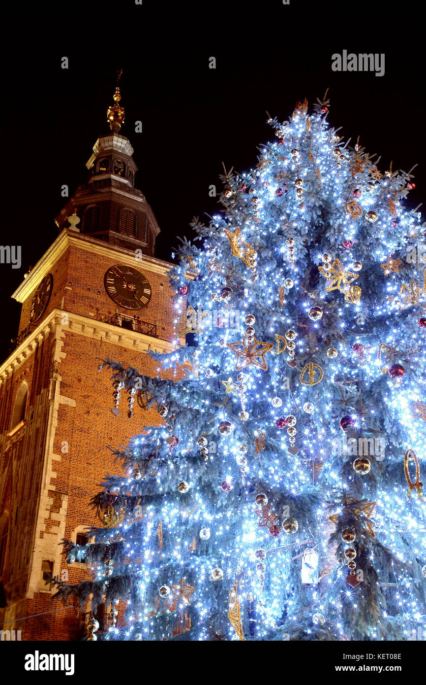 Krakow christmas tree hi-res stock photography and images - Alamy