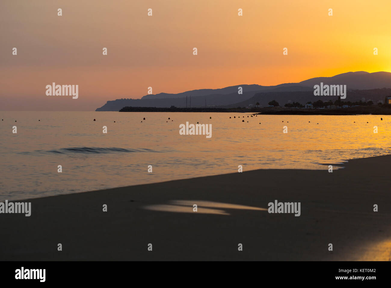 Seashore at dawn Stock Photo - Alamy