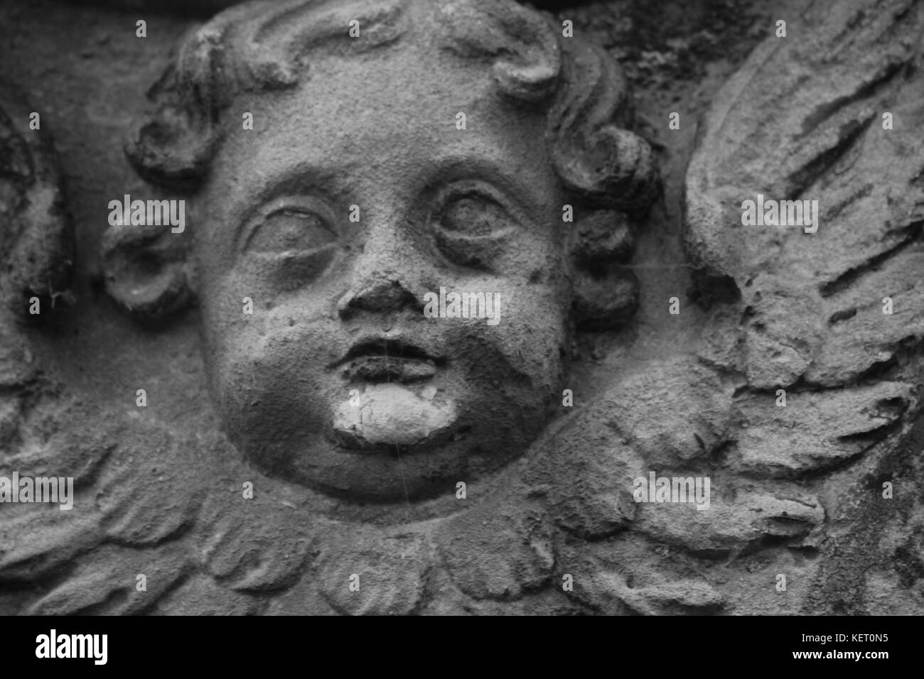 Cherub church Black and White Stock Photos & Images - Alamy
