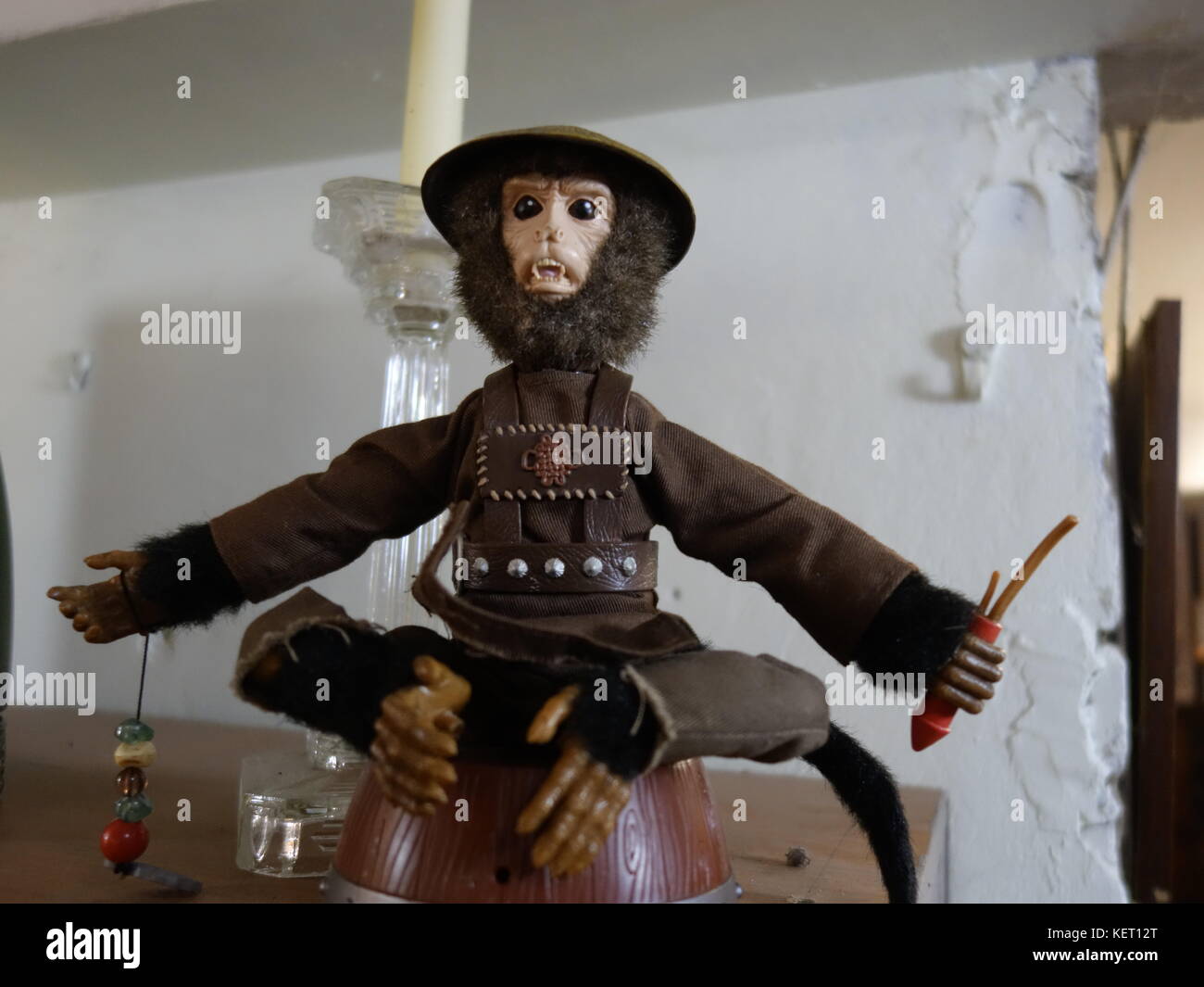 A creepy monkey figure Stock Photo - Alamy
