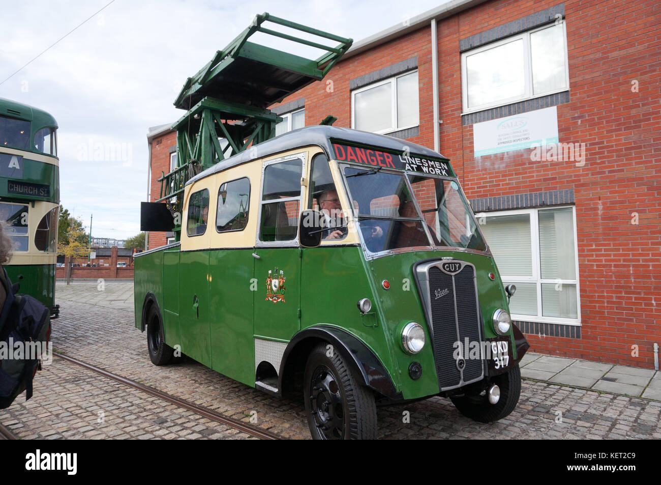 Guy Vixen Tower Wagon Stock Photo - Alamy