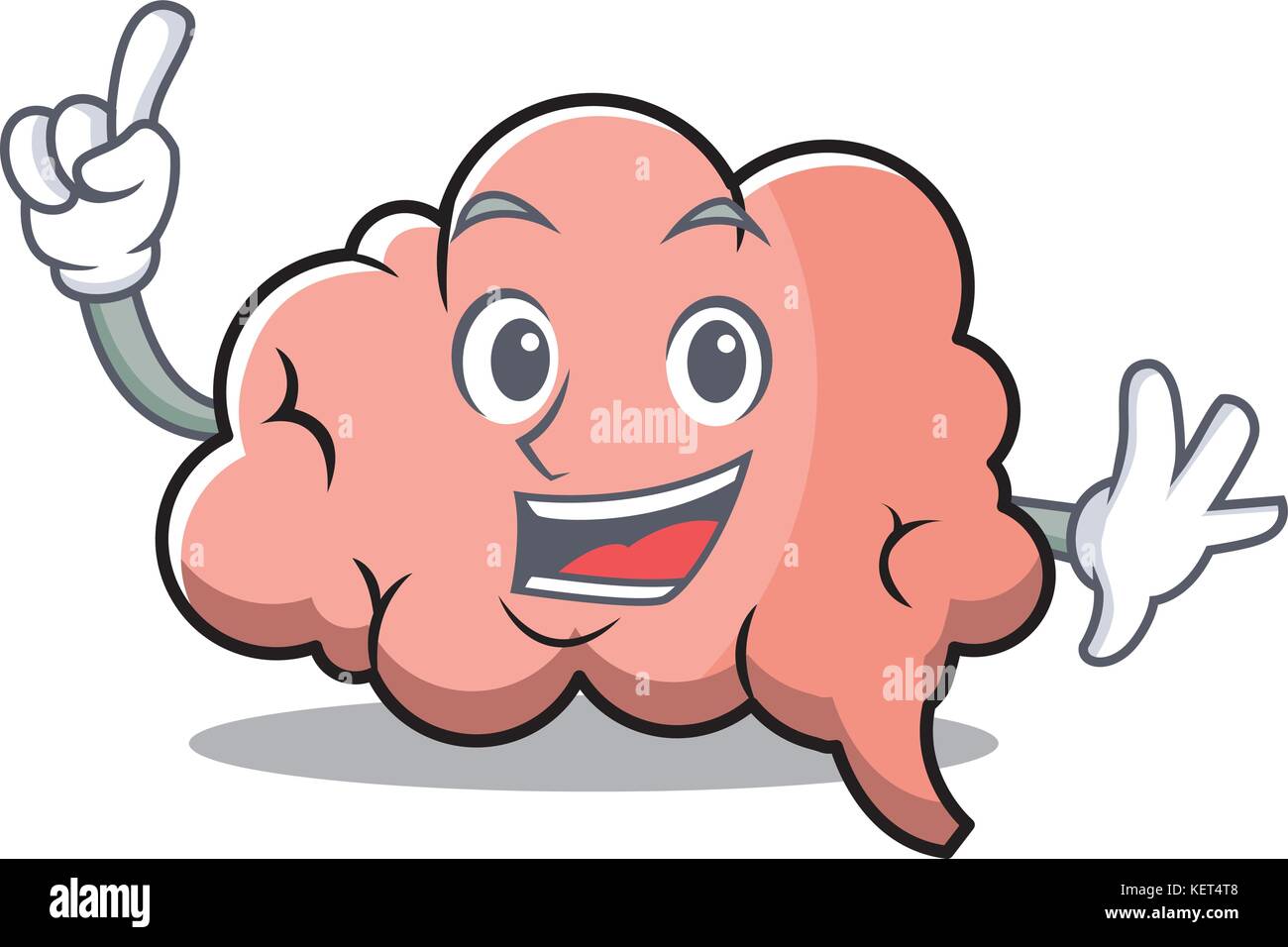 Cartoon illustration teacher waving Cut Out Stock Images & Pictures - Alamy