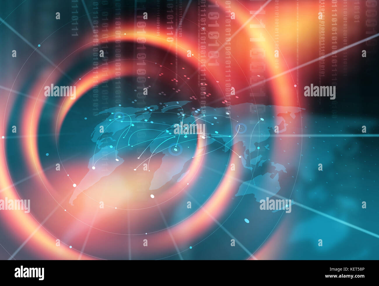 Global rising digital business through the world Stock Photo - Alamy