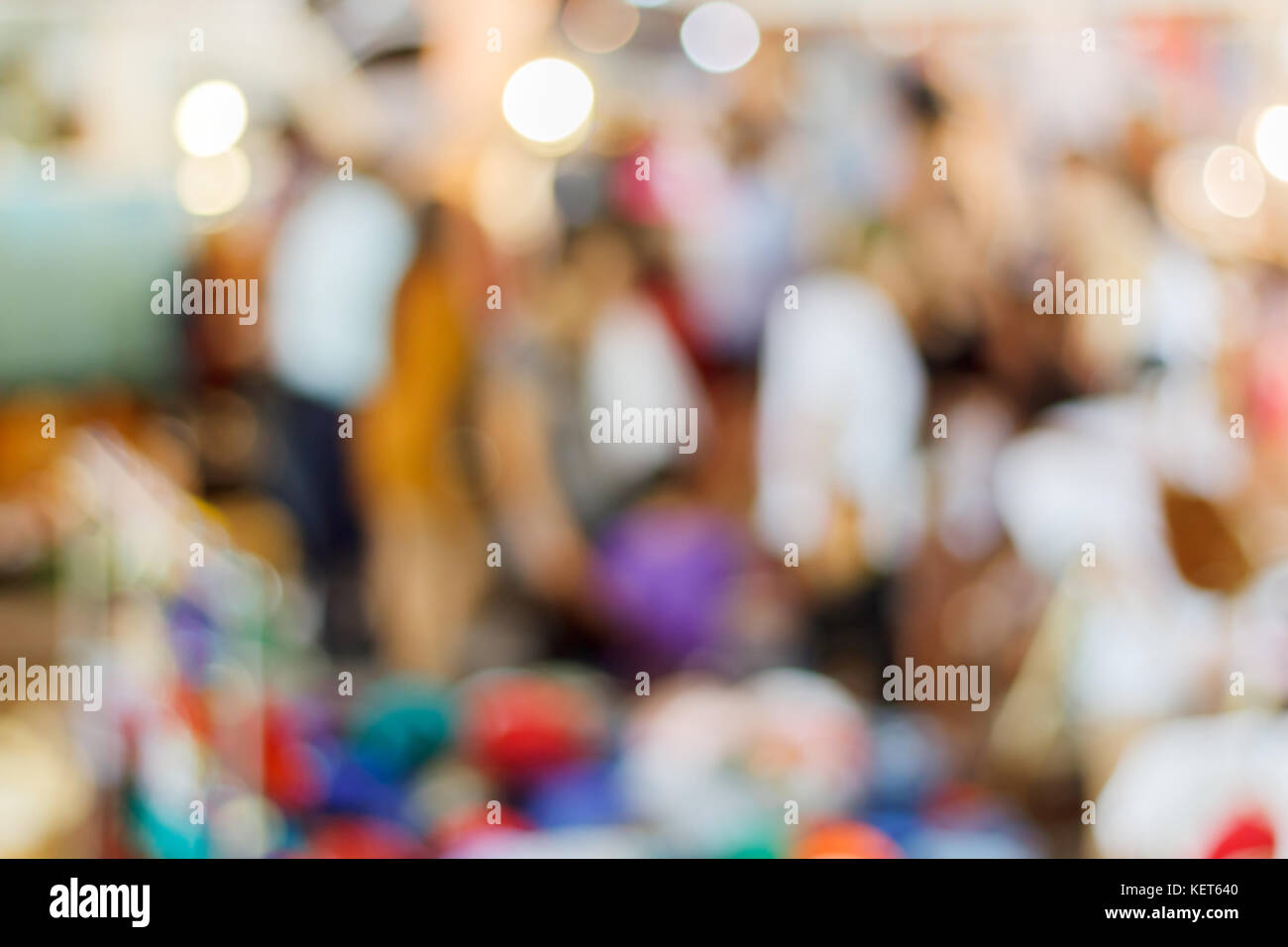 local market and supermarket/mall blur for background and shopping ...
