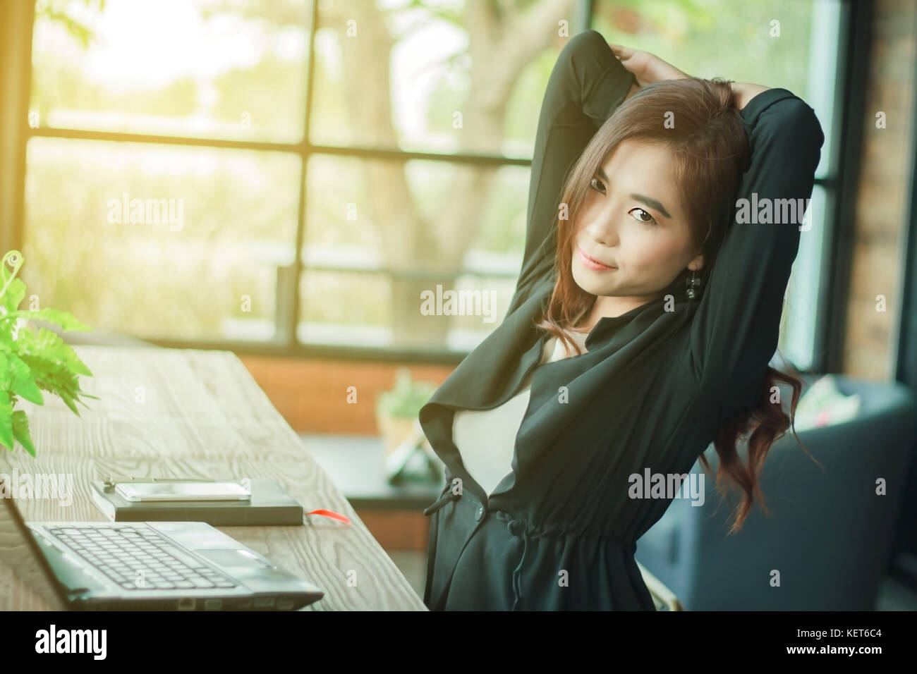 Japanese office fitness hi-res stock photography and images - Alamy