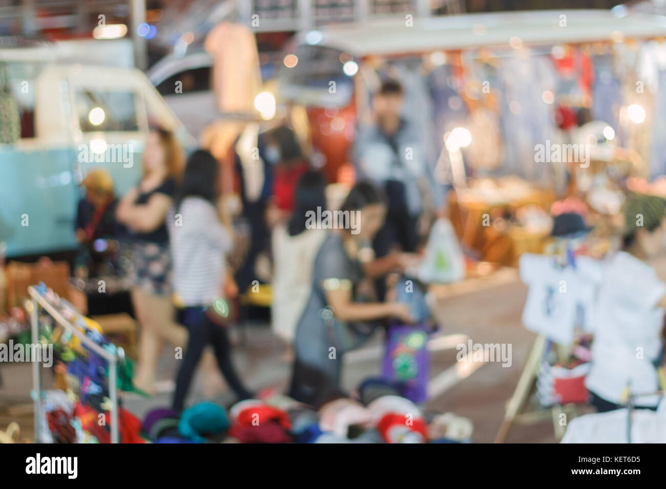 local market and supermarket/mall blur for background and shopping ...