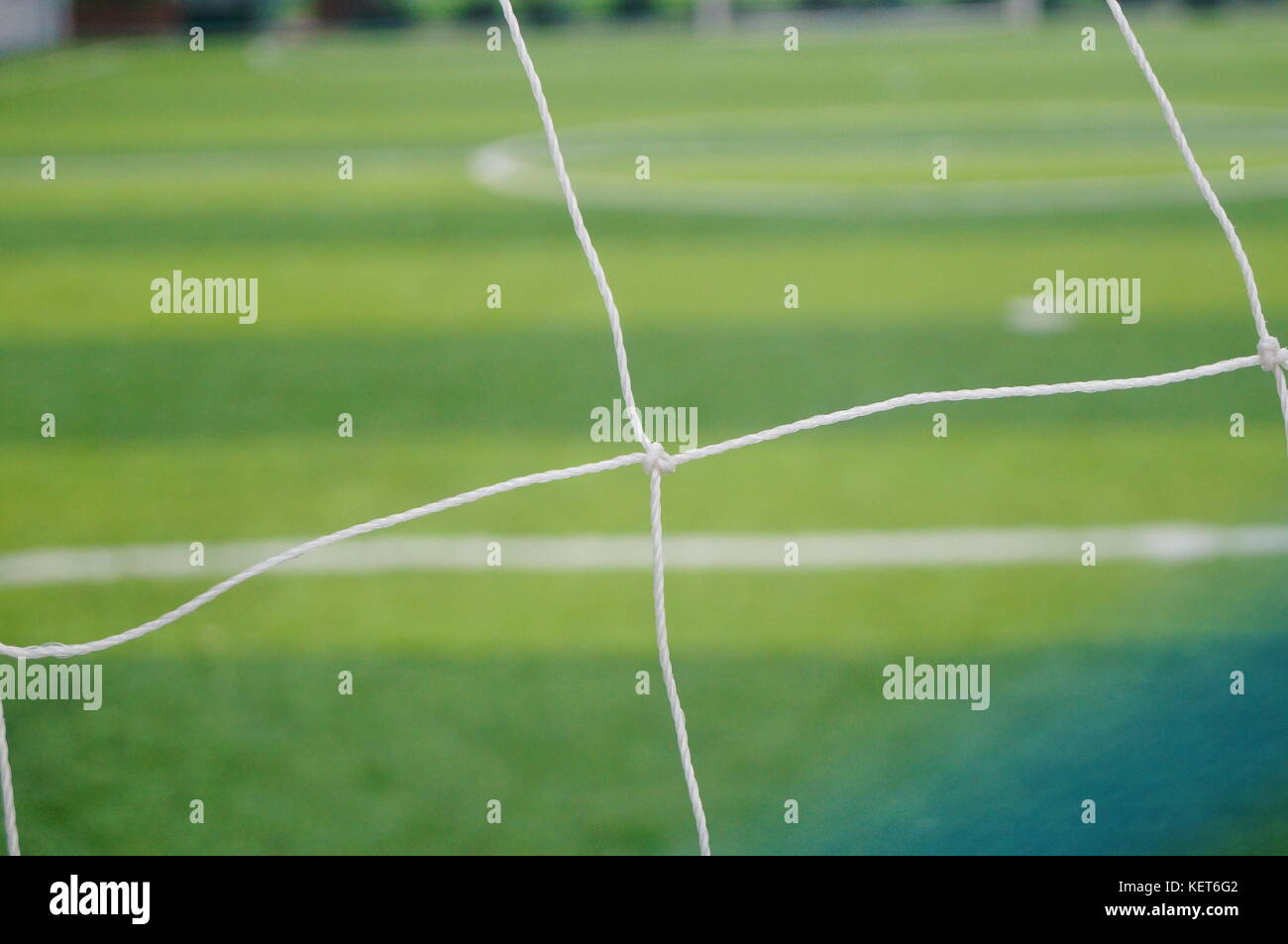 Features of the football stadium and the football net Stock Photo - Alamy