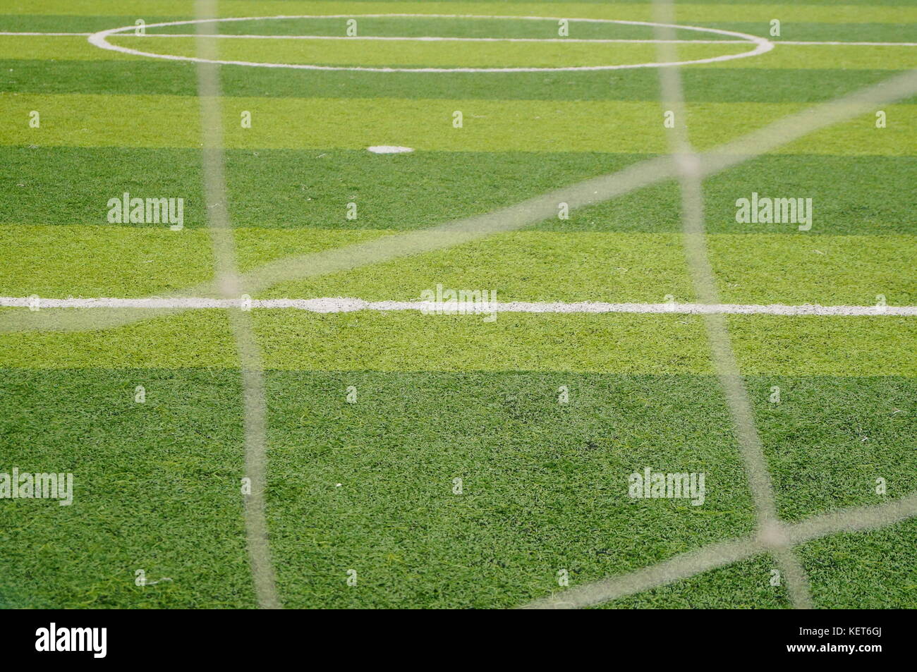 Features of the football stadium and the football net Stock Photo - Alamy