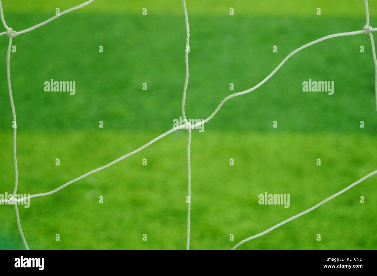 Features of the football stadium and the football net Stock Photo - Alamy