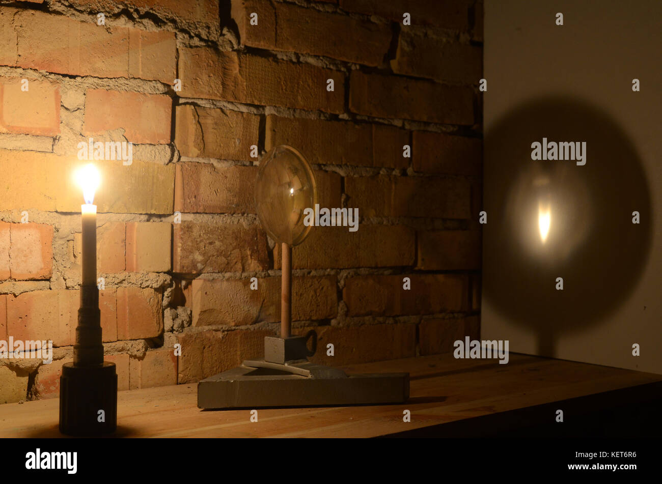 Candle experiment hi-res stock photography and images - Alamy